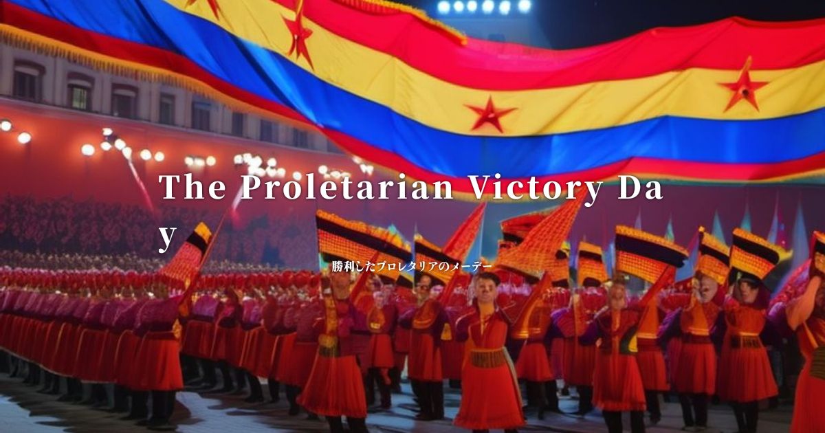 The Proletarian Victory Day (勝利したプロレタリアのメーデー) - 宮本 百合子 : 英訳文庫