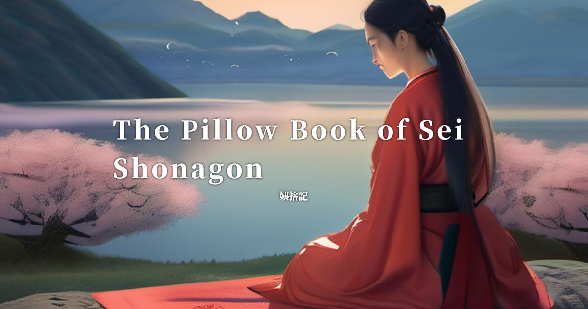 The Pillow Book of Sei Shonagon (姨捨記) - 堀 辰雄 : 英訳文庫