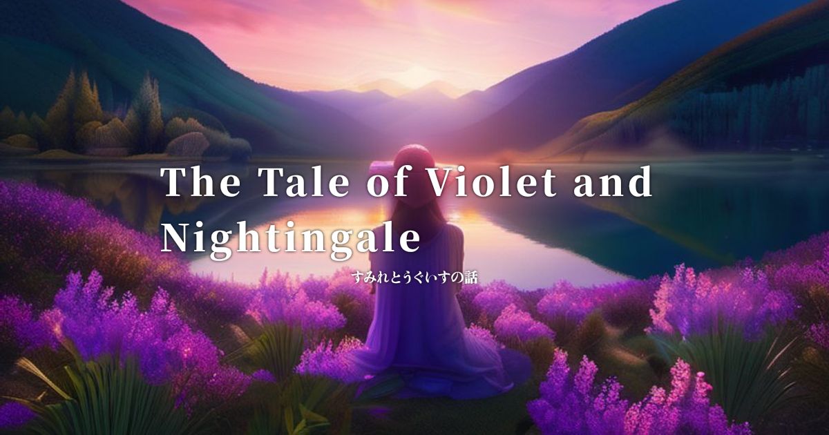 The Tale of Violet and Nightingale (すみれとうぐいすの話) - 小川 未明 : 英訳文庫