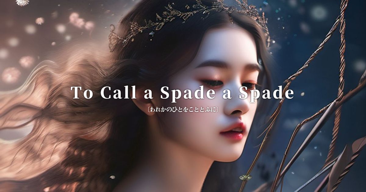 To Call a Spade a Spade (〔われかのひとをこととふに〕) - 宮沢 賢治 : 英訳文庫